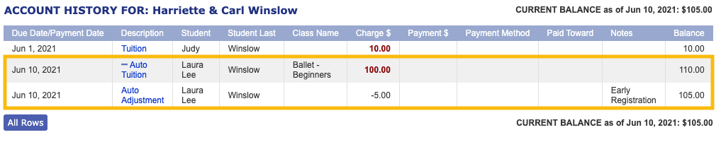 Manage Tag-Based Auto Tuition