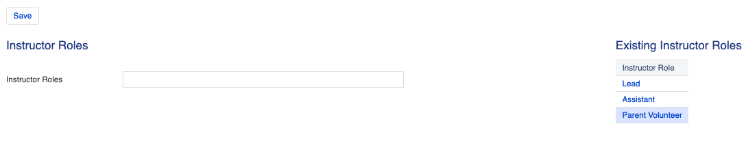 Multi-Instructor Support