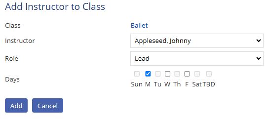 Multi-Instructor Support
